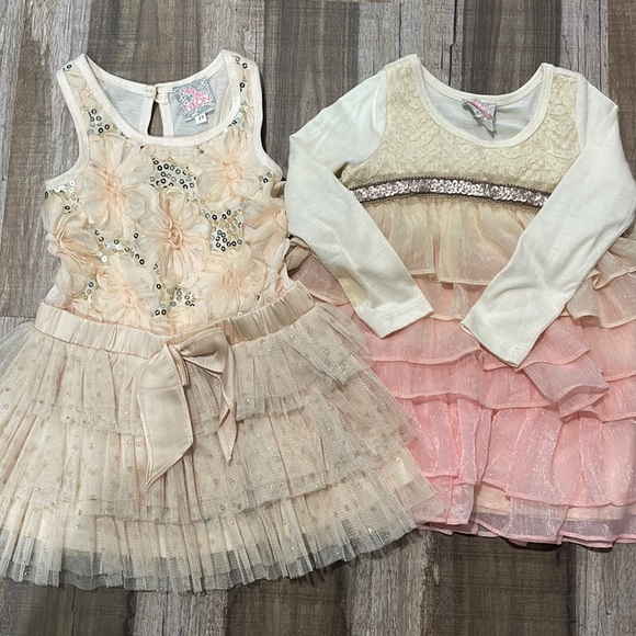 sara sara Neon | Dresses | Sara Sara Neon Dress Bundle Size 2t | Poshmark